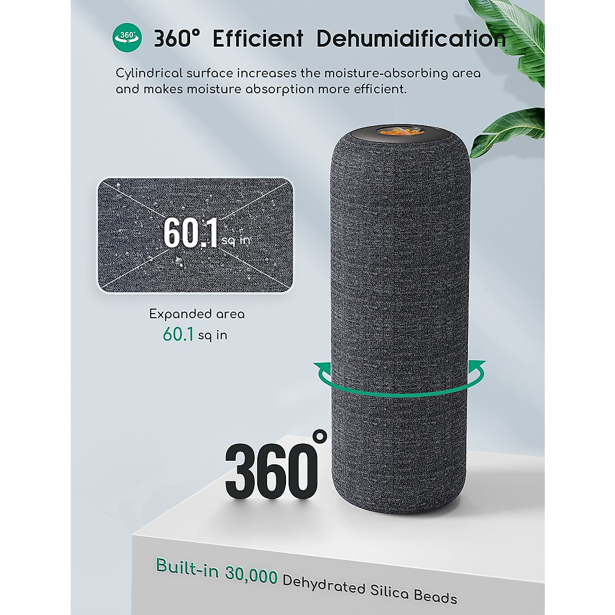 Gun Safe Dehumidifier Afloia Mini Dehumidifier Stick with Heating Base, TOPZ 1+2&T