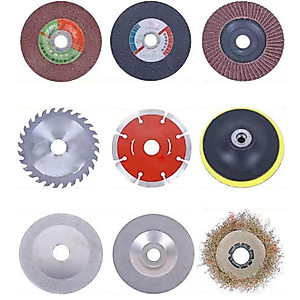 Hyamass 5 in 1 Electric Drill Conversion Angle Grinder Adapter Connecting Rod Kit with Wrench Variable Shaft Coupler Converter Tool,10mm Arbor Mandrel Adapter,Adapter Set for Most Small Angle Grinder