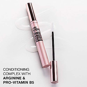 Maybelline Lash Sensational Boosting Eyelash Serum, Conditioning Lash Serum Infused with Arginine and Pro-Vitamin B5 to Fortify Lashes, 1 Count