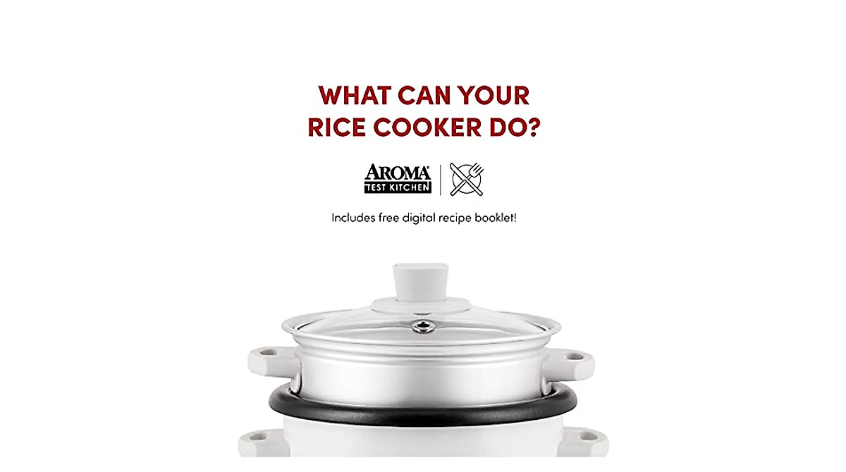 Aroma 4-Cup Rice & Grain Cooker with Keep Warm Mode - Easy & Versatile
