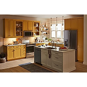 GE LED Undercabinet Light Fixture, Linkable Integrated Plug-In Light Fixture, Warm White, 12 Inches