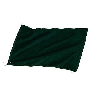 Printualist Personalized Tennis Towel with Carabiner Hook - Custom Design & Your Embroidered Name - 16"x26", Navy, Absorbent Cotton Terry Velour Fabric