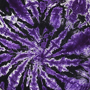 TIE DYE Bohemian Hipster Hobo Boho Hippie Crossbody Bag Purse Twist 39" (Violet)