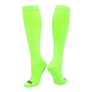 TCK Krazisox Neon Over the Calf (Neon Green, Medium)