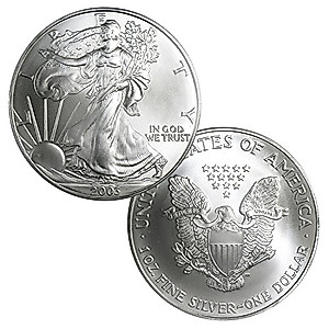 2003 Silver Eagle In US Mint Gift Box $1 Brilliant Uncirculated