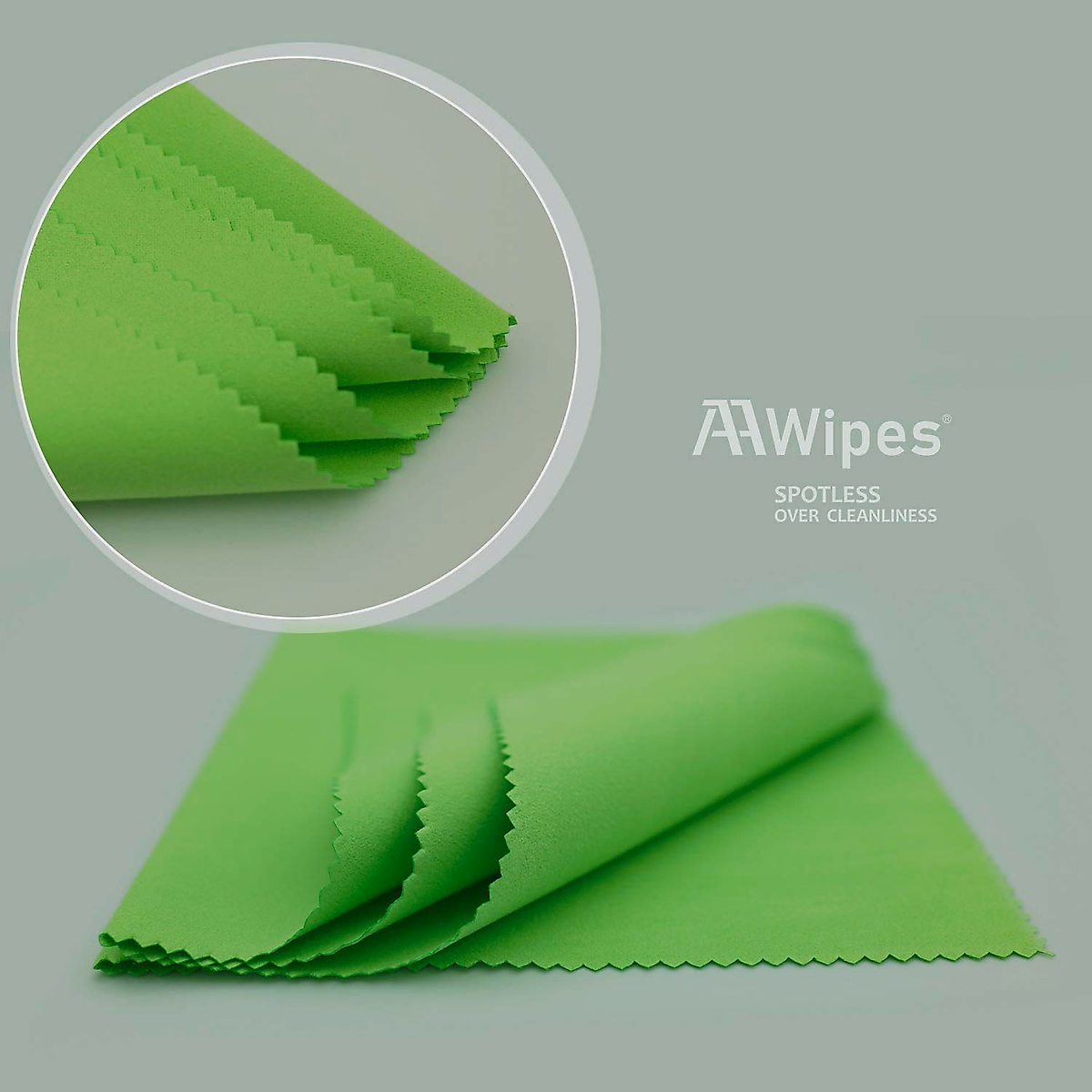 AAwipes Guitar Cloths Microfiber (6-Pack 12"x12" Cloths) Plush Polishing Cloths for Musical Instruments Premium Cleaning Cloths for Guitar Violin Piano Clarinet Trumpet Sax Universal (HCIS-1212-G)