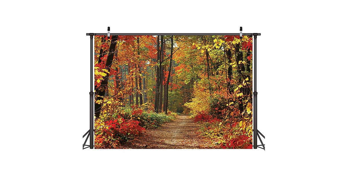 Autumn Scenery Vinyl Backdrop 7x5ft for Photography & Events