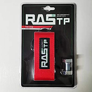 RASTP High Strength Racing Tow Strap (Red)