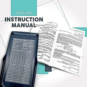 Scientific Calculator for Math, Engineering and Science Courses, for Students of High School Through College, Basic and Advanced Functions, 991