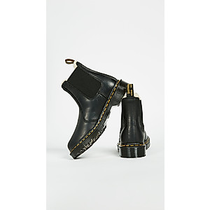 Dr. Martens Women's 2976 Leonore Fashion Boot, Black, 10