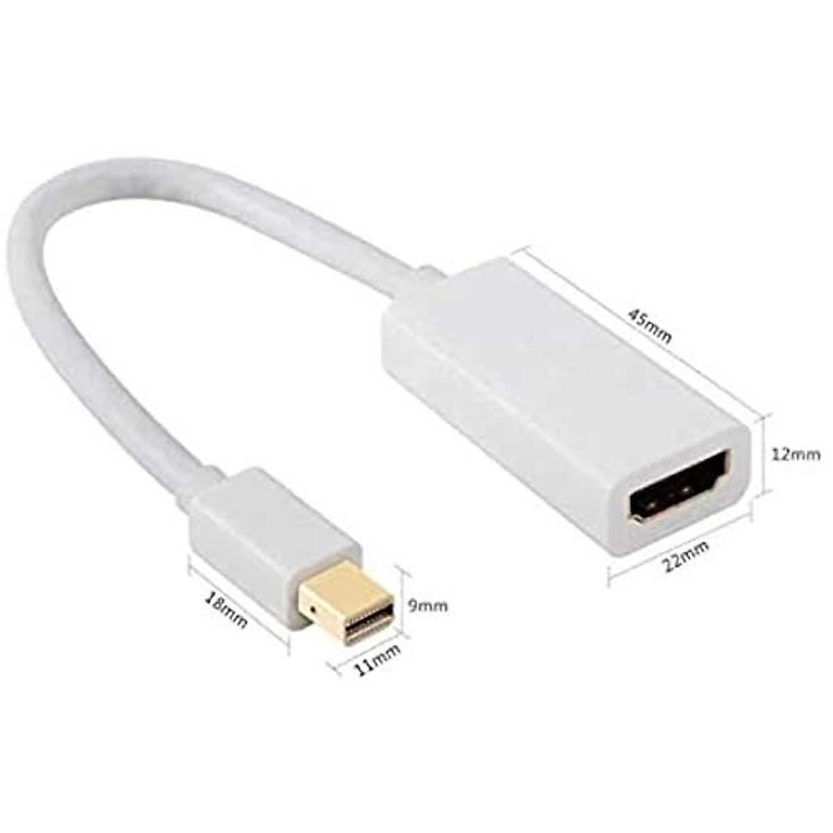 Insignia - Mini DisplayPort-to-HDMI Adapter