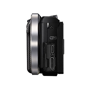 Sony NEX-5R/B 16.1 MP Mirrorless Digital Camera with 3-Inch LCD - Body Only (Black)