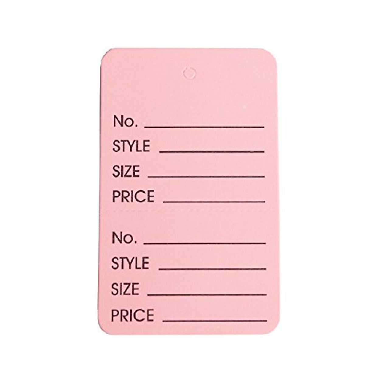 Metronic Marking Tags-Price Paper tag, Pack of 1000 (5911 Pink)