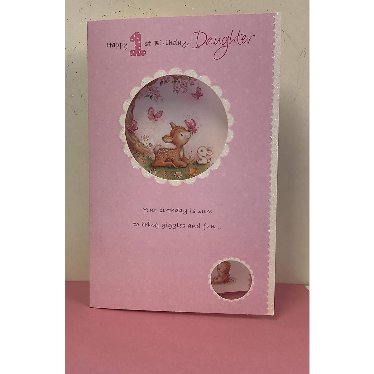 1st Birthday Daughter, Birthday Greetings Card