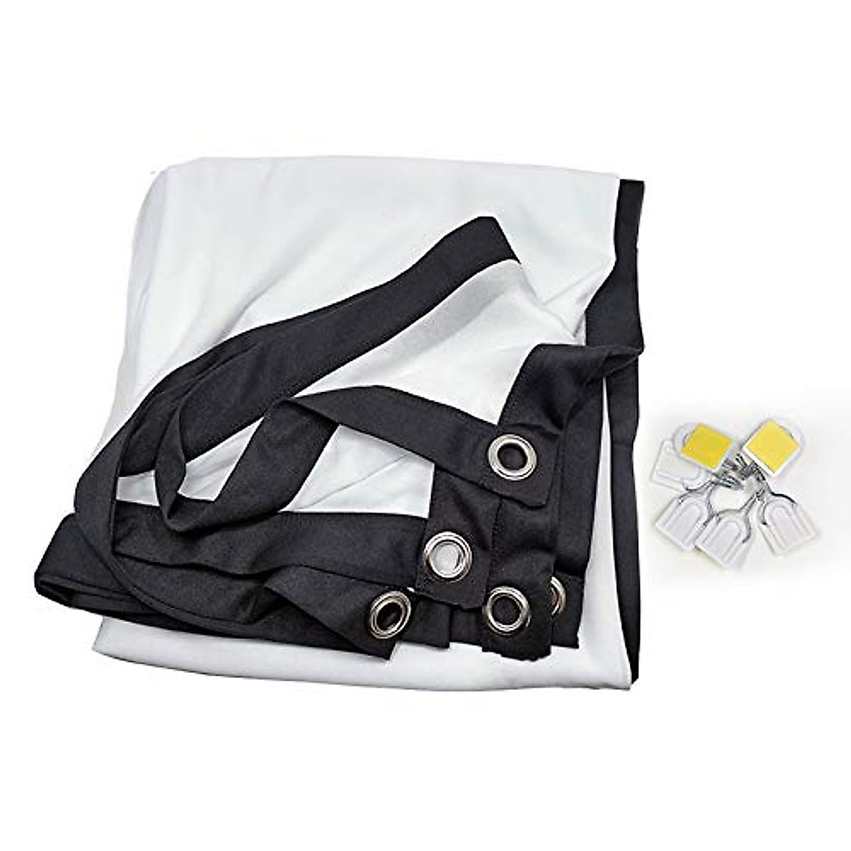 STACEY Portable Projector Screen Theater Outdoor HD White Foldable Anti- (60Inch)