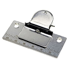 Tape Measure Fixing Clip MEETOOT Measuring Tape Clip Measure Precision Tool Stainless Steel Accurate Read Internal Measurement Aid Tools