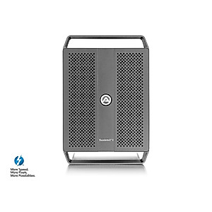 Akitio T3N2AA0002Y00U Node Duo: (Thunderbolt 3 to X2 Half Length PCIe Expansion Box) Electronics
