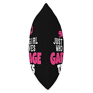 Garbage Truck RCV Waste Disposal Motifs Just Loves Garbage Trucks Girls RCV Throw Pillow, 18x18, Multicolor