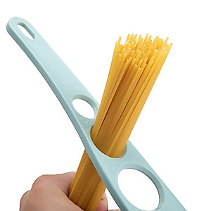 Rossiko Fields Microwave Pasta and Vegetable Cooker Steamer- Spaghetti Server with Strainer and Measurer - Complete with Pasta Fork - Dishwasher Safe Beige