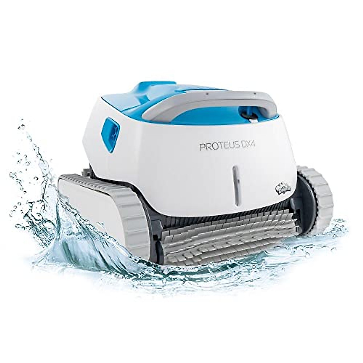 Dolphin Proteus DX4 Automatic Robotic Pool Cleaner with Exceptional Cleaning Power, Ideal for Swimming Pools up to 50 Feet