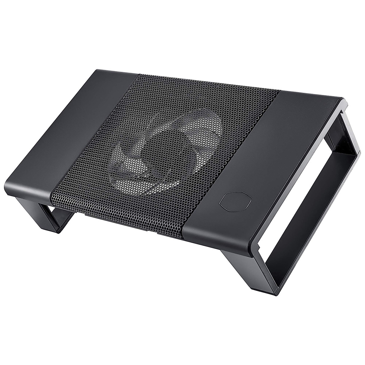 Cooler Master NotePal Connect Stand Network Devices Cooling Solution, Metal Mesh, SickleFlow 120 Reverse Edition Fan, and USB Connectivity