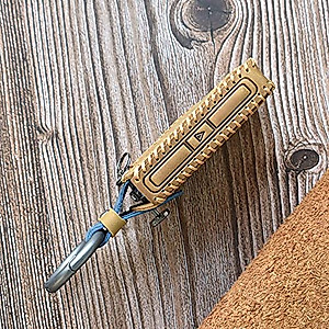 HIBEYO Leather Smart Key Fob Case Compatible with Volvo XC40 XC60 XC90 S90 V90 Car Key Fob Cover Remote Keyless Entry Full Protection Shell 2019 2021 Keychains Auto Accessories Holder Protector-Brown