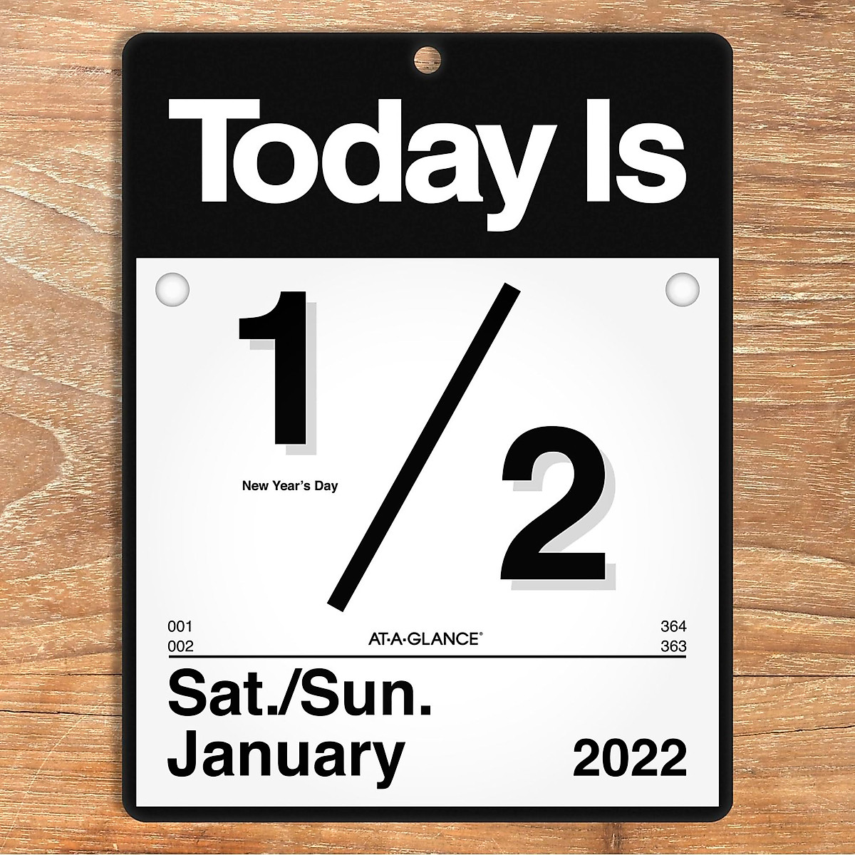 2022 Daily Wall Calendar by AT-A-GLANCE, 9-1/2" x 12", Small, “Today is” Design (K400)