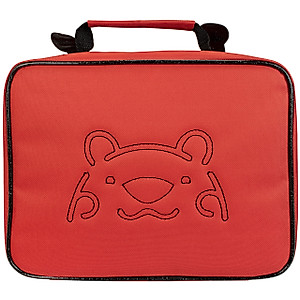 Harry Bear Kids Lunch Bag Red Ladybug