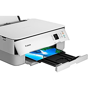 Canon Wireless Pixma Inkjet All in One Printer with Scanner - High Resolution Fast Speed Printing Compact Size Up to 4800x1200 DPI Color Resolution, Bonus Set of NeeGo Ink and 6 Ft Printer Cable