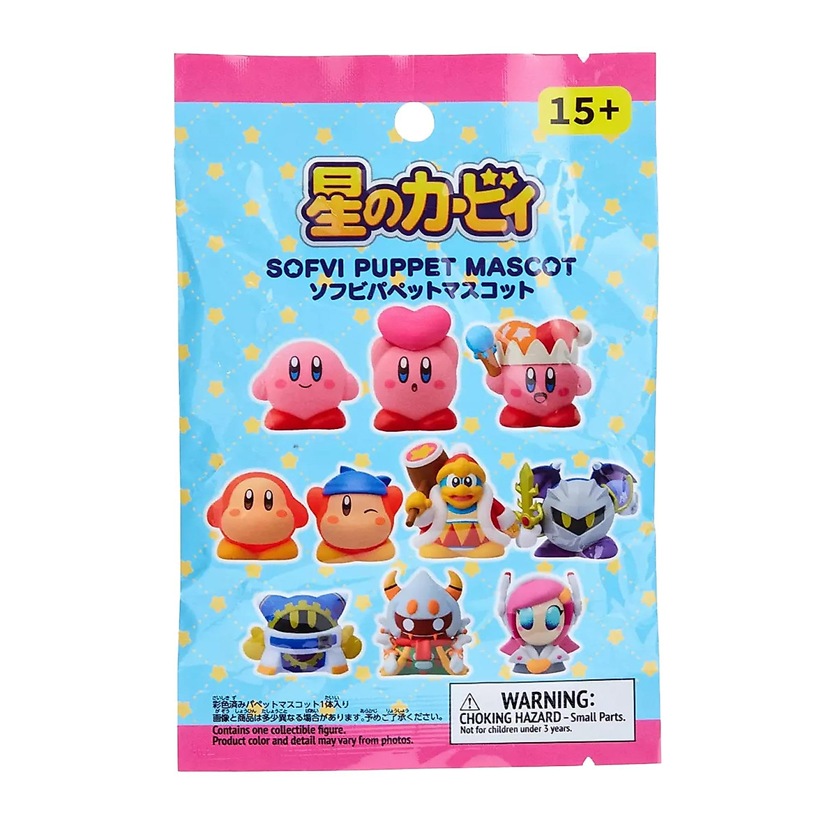 ENSKY Kirby Finger Puppet Mini Figure Blind Pack- 1 of 10 Collectable Puppet Mascots