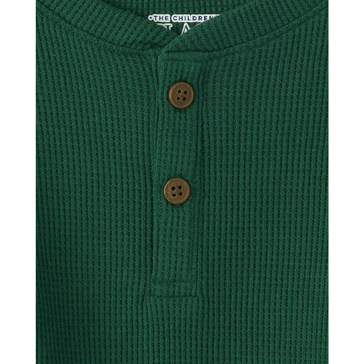 The Children's Place,and Toddler Boys Long Sleeve Thermal Henley Top,4T