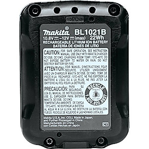 Makita BL1021B-2 12V max CXT Lithium-Ion 2.0 Amp Battery (2 Pack)