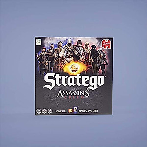 Jumbo, Stratego - Assassin's Creed, Strategy Board Game, 2 Players, Ages 8 Year Plus