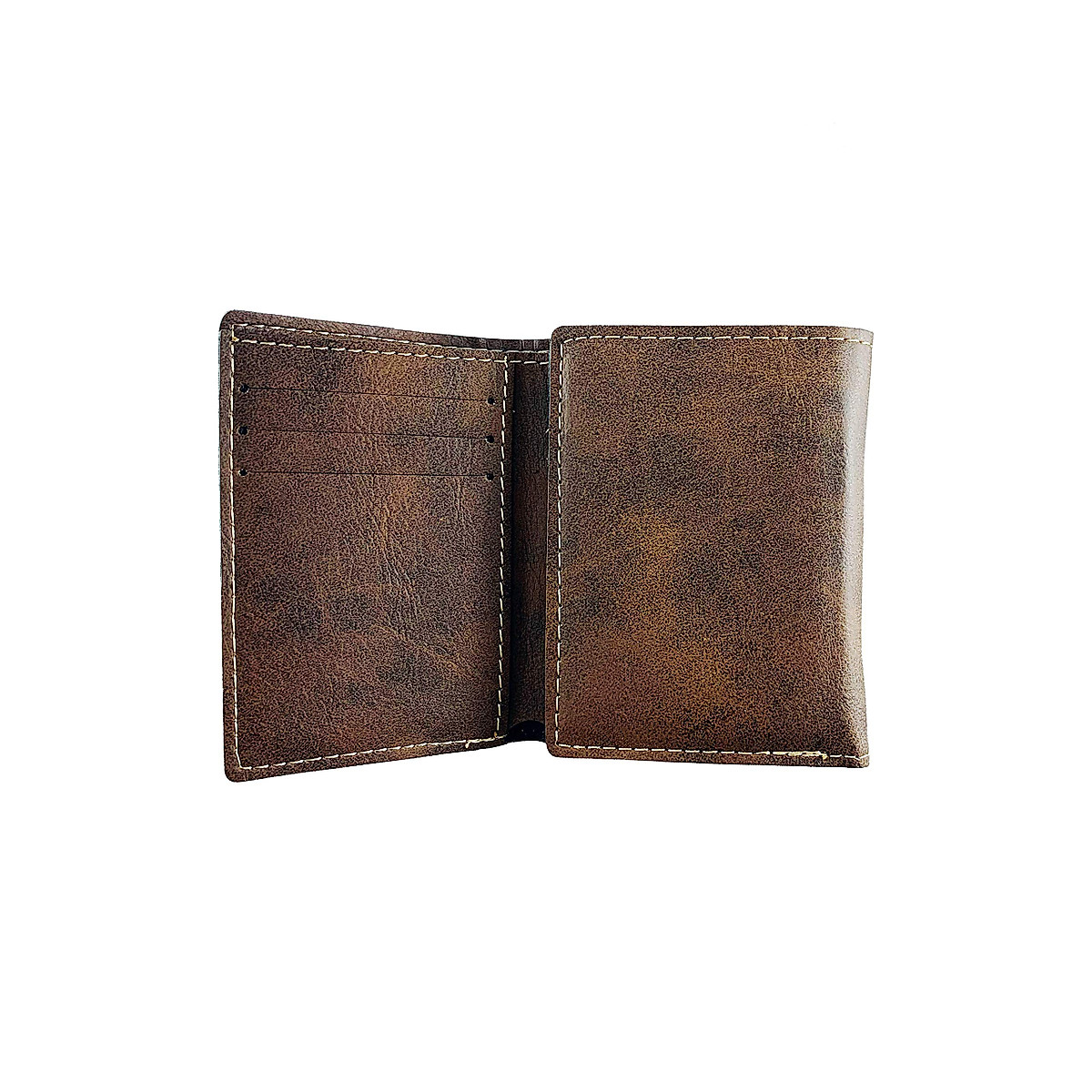 Shields Irish Coat of Arms Rustic Leather Wallet