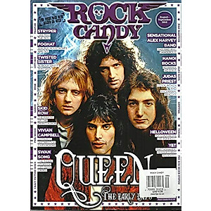 ROCK CANDY MAGAZINE, QUEEN THE EARLY DAYS AUGUST/SEPTEMBER 2018 ISSUE 9