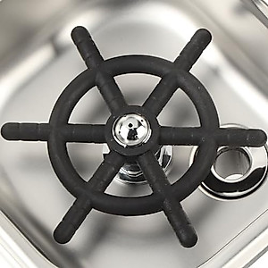 G1/2 Thread Commercial Cup Washer, Automatic Cup Washer Cleaner, Stainless Steel Glass Rinser for Bar Pub Restaurant Accessory, with Connector, Multifunctional Cup (small cup