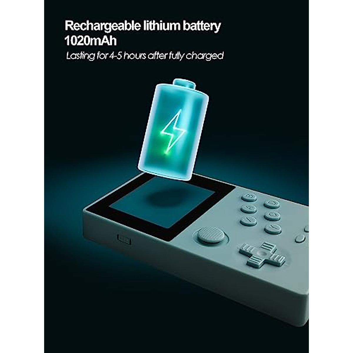 Fadist Handheld Game Console, Portable Retro Game Console, Built in 1000+ Classic Games,IdeIdeal Gift for Kids, Friend