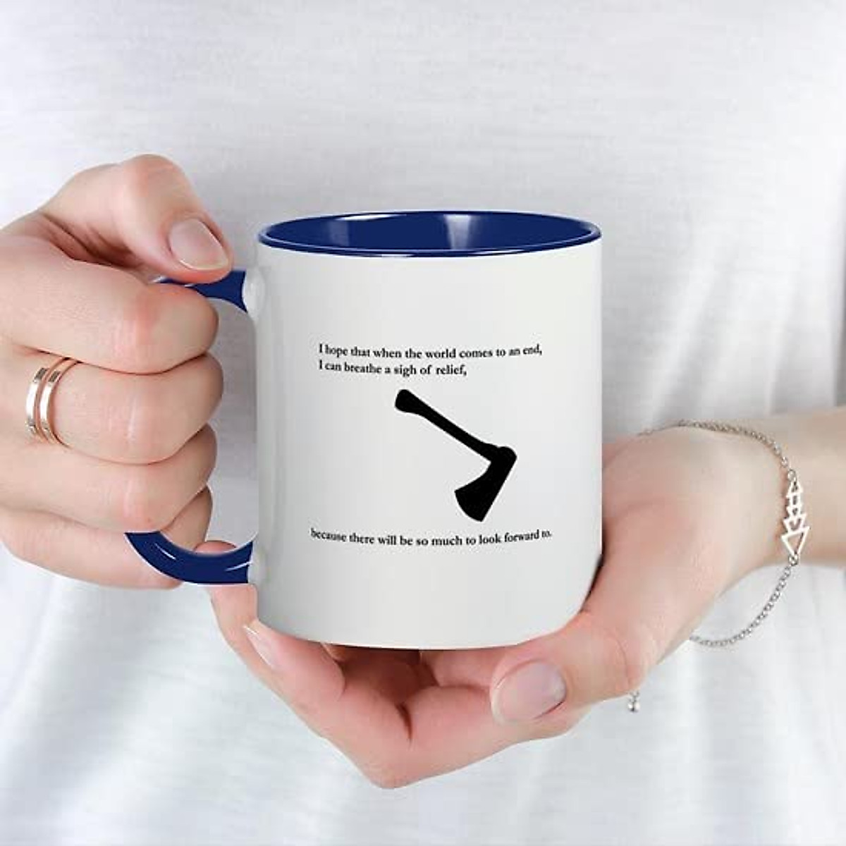 CafePress Donnie's Axe Mug Ceramic Coffee Mug, Tea Cup 11 oz