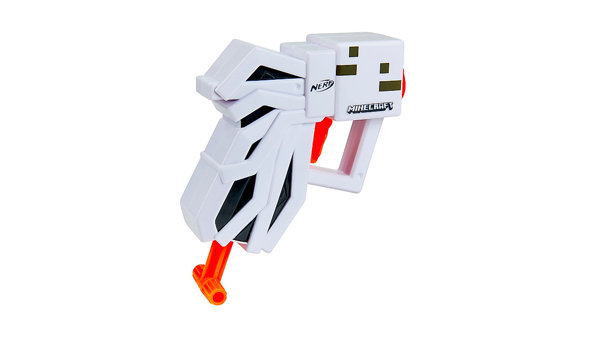 Nerf MicroShots Minecraft Ghast Blaster - Fun Minecraft Nerf Toy