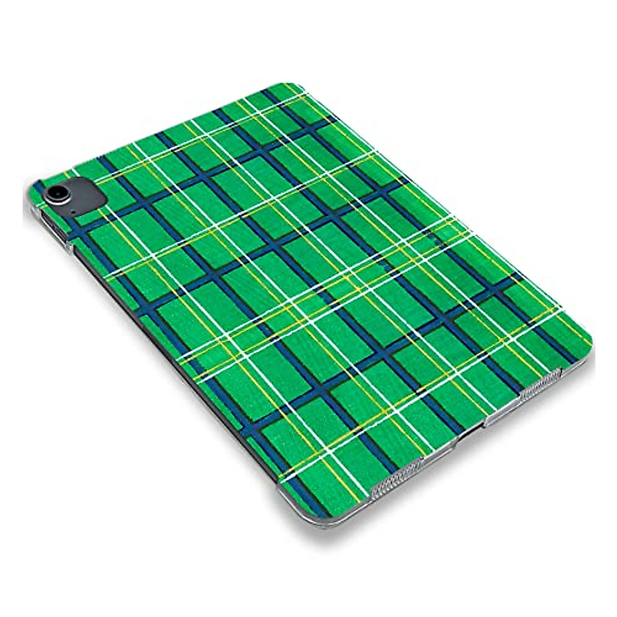 Cute Green Buffalo Plaid case Compatible with iPad Mini Air Pro 7.9 8.3 9.7 10.2 10.9 11 12.9 inch Pattern Cover New 2022 2021 Trifold Stand 3 4 5 6 7 8 9 Generation 231 (9.7" 5/6 gen)