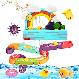 Bath Duck Toy with Light and Music, Toddlers Bathtub Toy, Baby Shower Toy