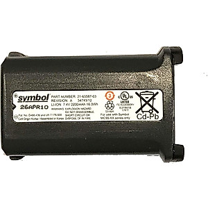 UpBright 7.4v 2600mAh Scanner Battery Compatible with Symbol Motorola MC9000 MC9010 MC9050 MC9060 MC9090 MC9190 MC92N0 MC9200 21-61261-01 21-65587-01 21-65587-02-03 82-111734-01 BRTY-MC90SAB00-01