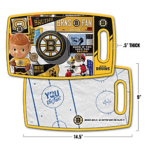 YouTheFan NHL Boston Bruins Retro Series Cutting Board