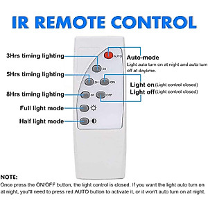 BRILLIHOOD LED Solar Flood Light, 100W, 5000 LM, 6500K, Outdoor Dusk to Dawn Security Light IP67 Waterproof Street Light with Remote Control for Lawn, Yard, Garden, Gutter, Swimming Pool, Pathway