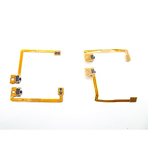 2X L R Left Right Shoulder Trigger Button Switch Connector Module Flex Cable Replacement Compatible with Nintendo 3DS XL (not fit 3DS)