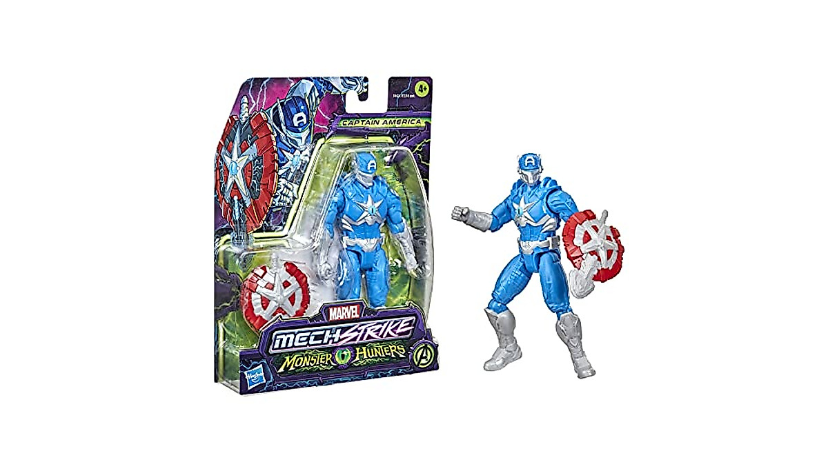 Marvel Avengers Captain America Mech Strike Action Figure