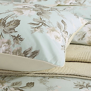 Brandream 5PCS King Size Duvet Cover Set French Country Garden Toile Floral Branches Design