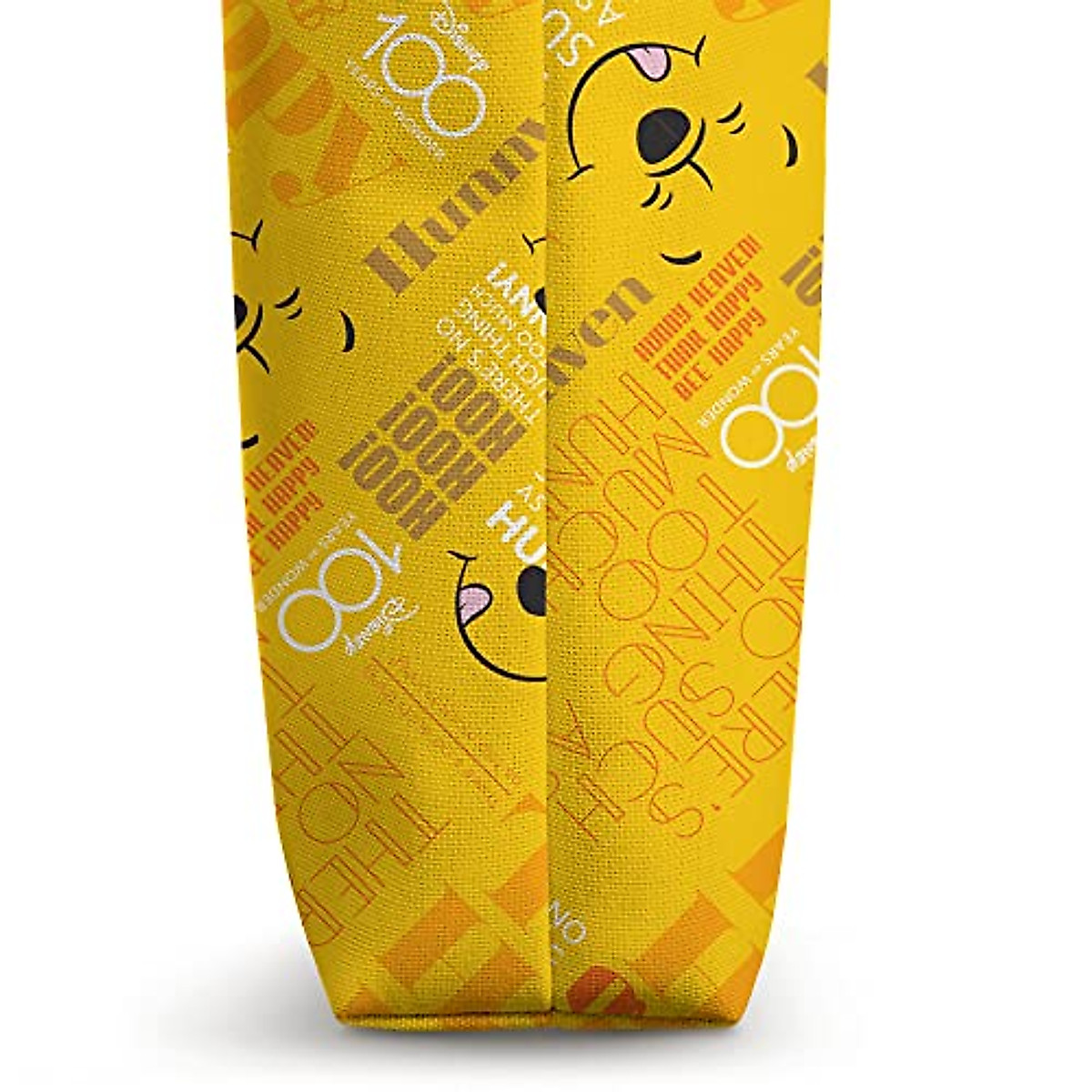 Disney 100 Winnie the Pooh Smile Think Happy Bee Happy D100 Tote Bag