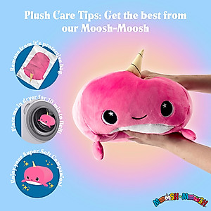 Moosh-Moosh 12” – Large Softest Plush Premium Squishy Pillow Series 1 – Lots of Different Award Winning Animals and Unique Stories – Snuggle and Stack – Endless Fun Percy