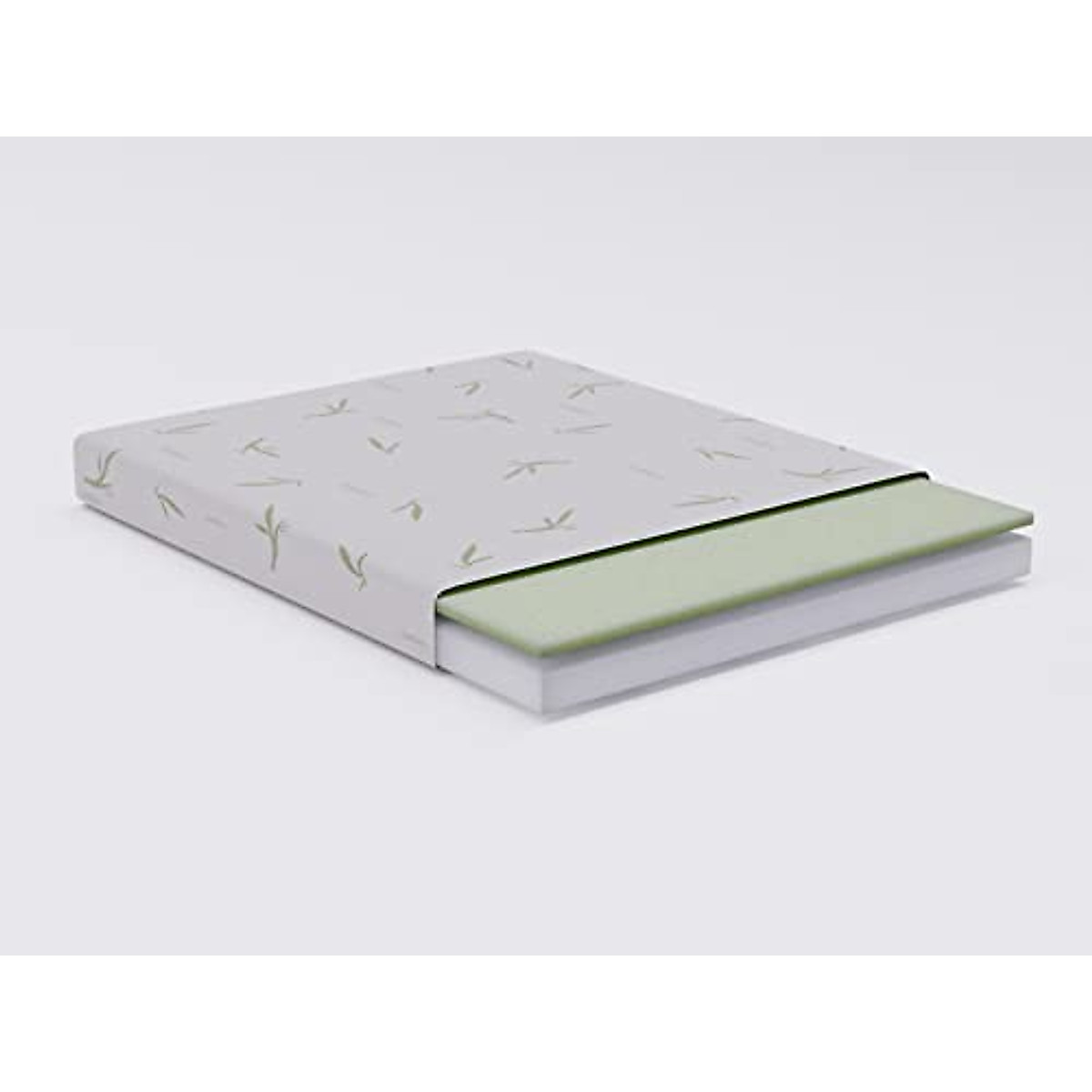 Tulo 6" Firm Comfort Memory Foam Bamboo Pressure Relief Mattress in a Box | King Size